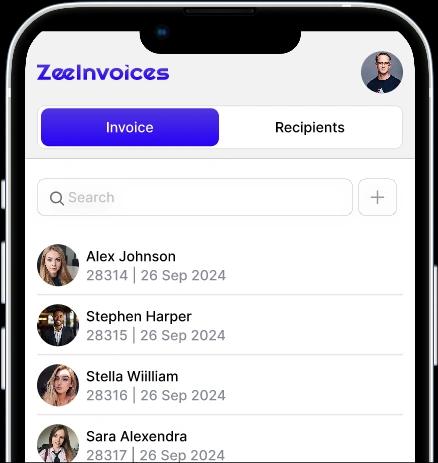 ZeeInvoices: Custom and Smart Invoices Free and Easy